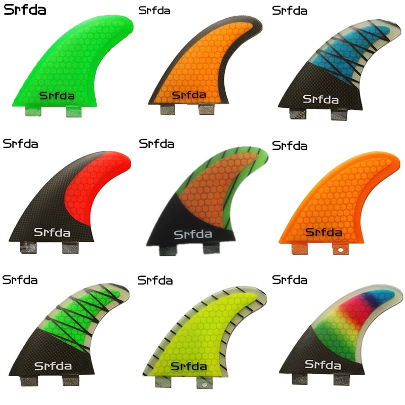 SRFDA Surf Fins Fcs/Fins Quillas Quilhas Keels 3pc... – Vicedeal