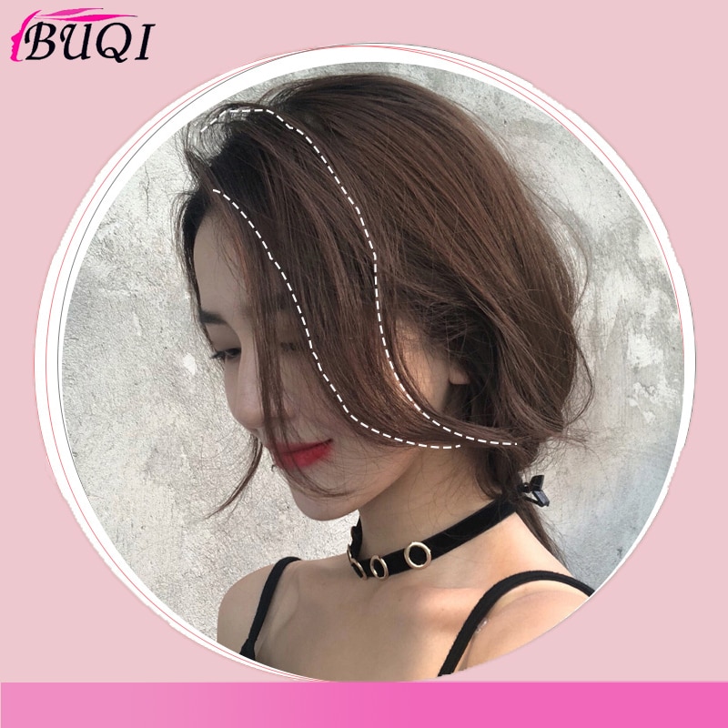 14 Inch Clip In Bangs on Front Hair Side Fringe Ha... – Grandado