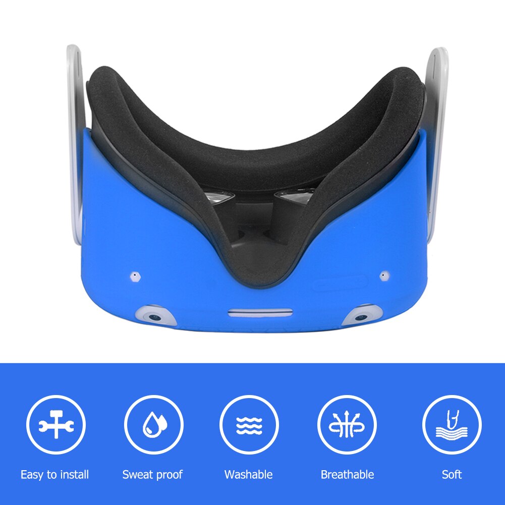 VR Helmet Protective Front Cover For Oculus Quest ... – Grandado