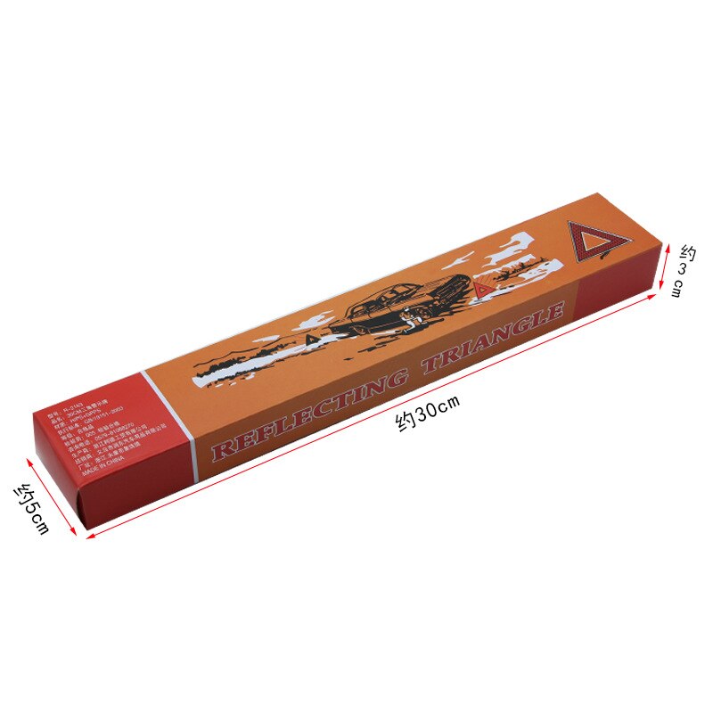 Car Emergency Breakdown Warning Triangle Red Refle... – Vicedeal