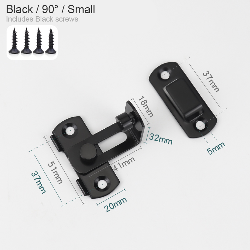 Barn Door Gate Latch Flip Door Latch for Outdoor G... – Grandado