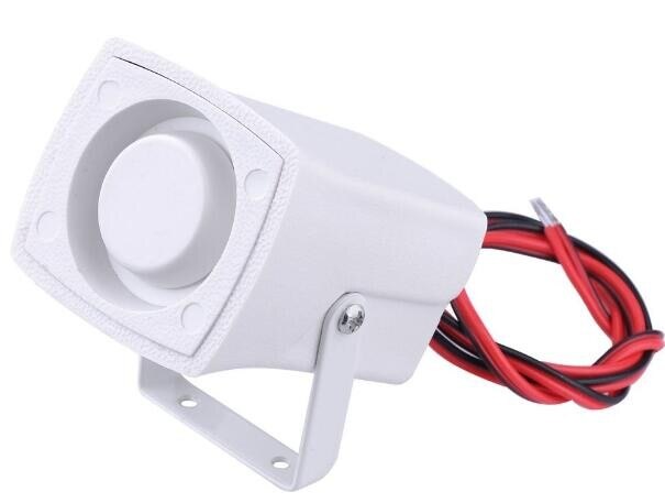 Smartyiba mini horn hvid alarm sirene 105db lydala... – Grandado
