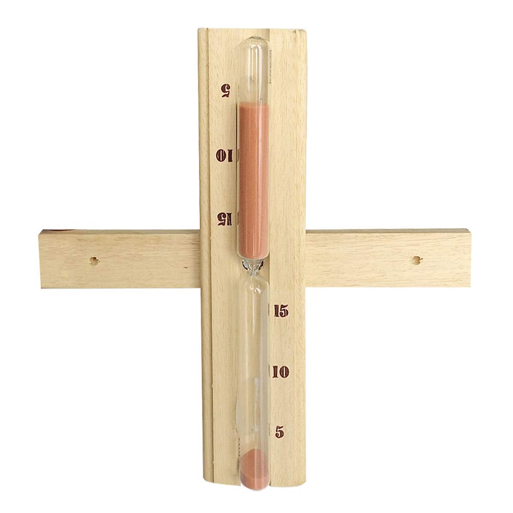 Wooden Sauna Hourglass Timer Spa Sauna Hourglass 5... – Grandado
