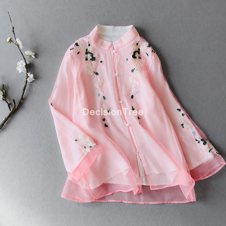 2022 chinese tops traditional style cheongsam embr... – Grandado