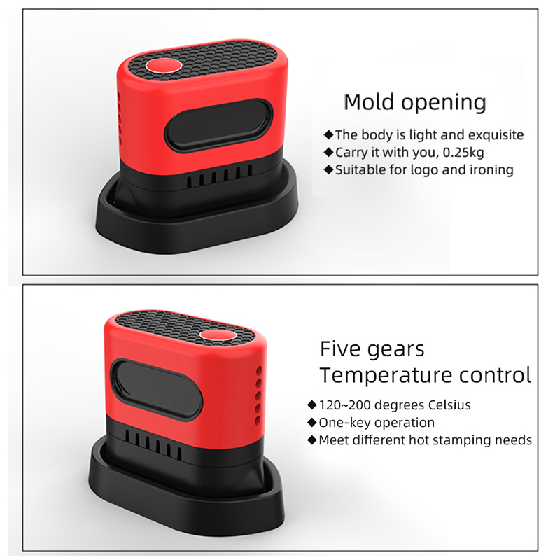 Mini Portable Heat Press Machine Hand-Held for T S... – Vicedeal