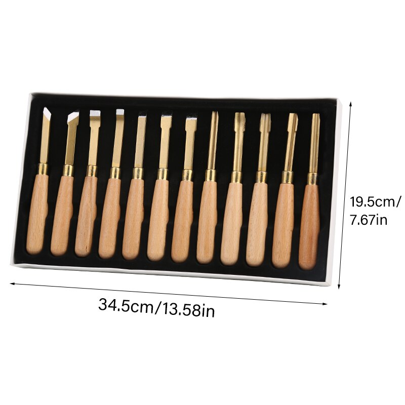RORGETO 12pcs Wood Carving Chisels Knife Tools Set... – Vicedeal