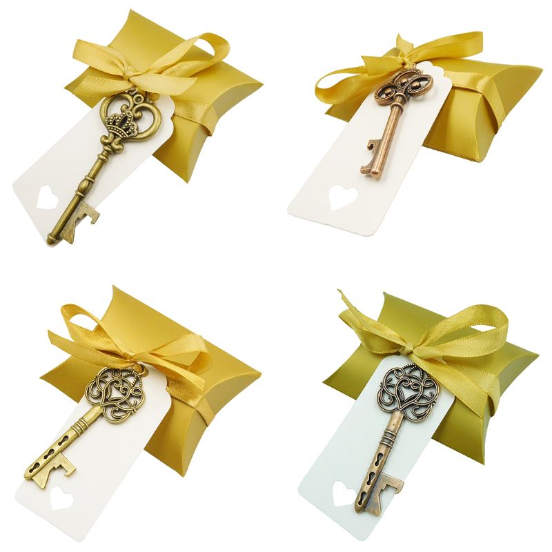 Wedding Favors Key Bottle Opener + Paper Tags Cand... – Grandado