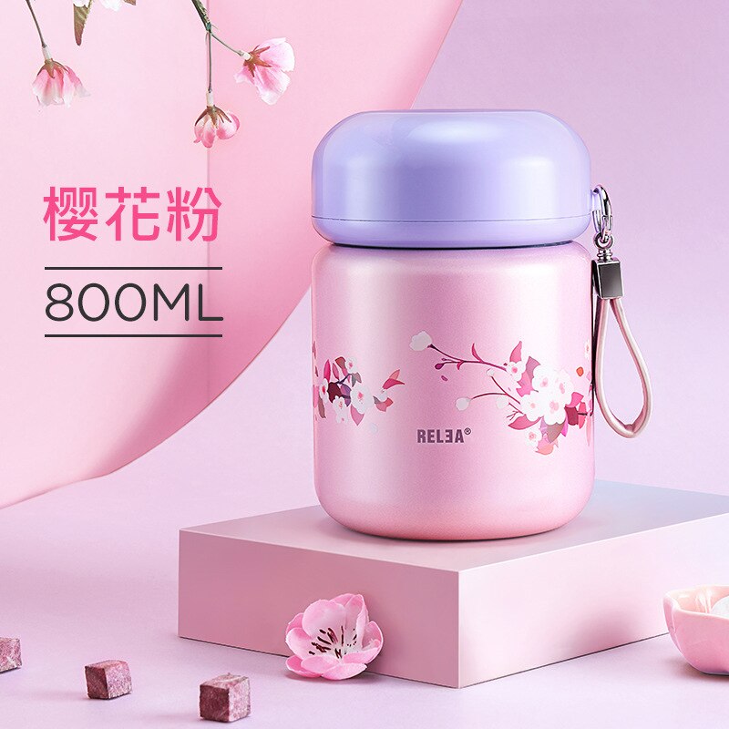 Braised beaker vacuum container Lunch Pail Thermos... – Grandado