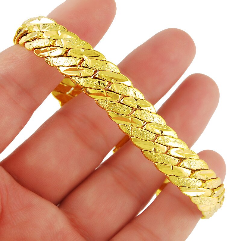 Men's Chunky Men's Hand Chain Bracelets 24... – Grandado