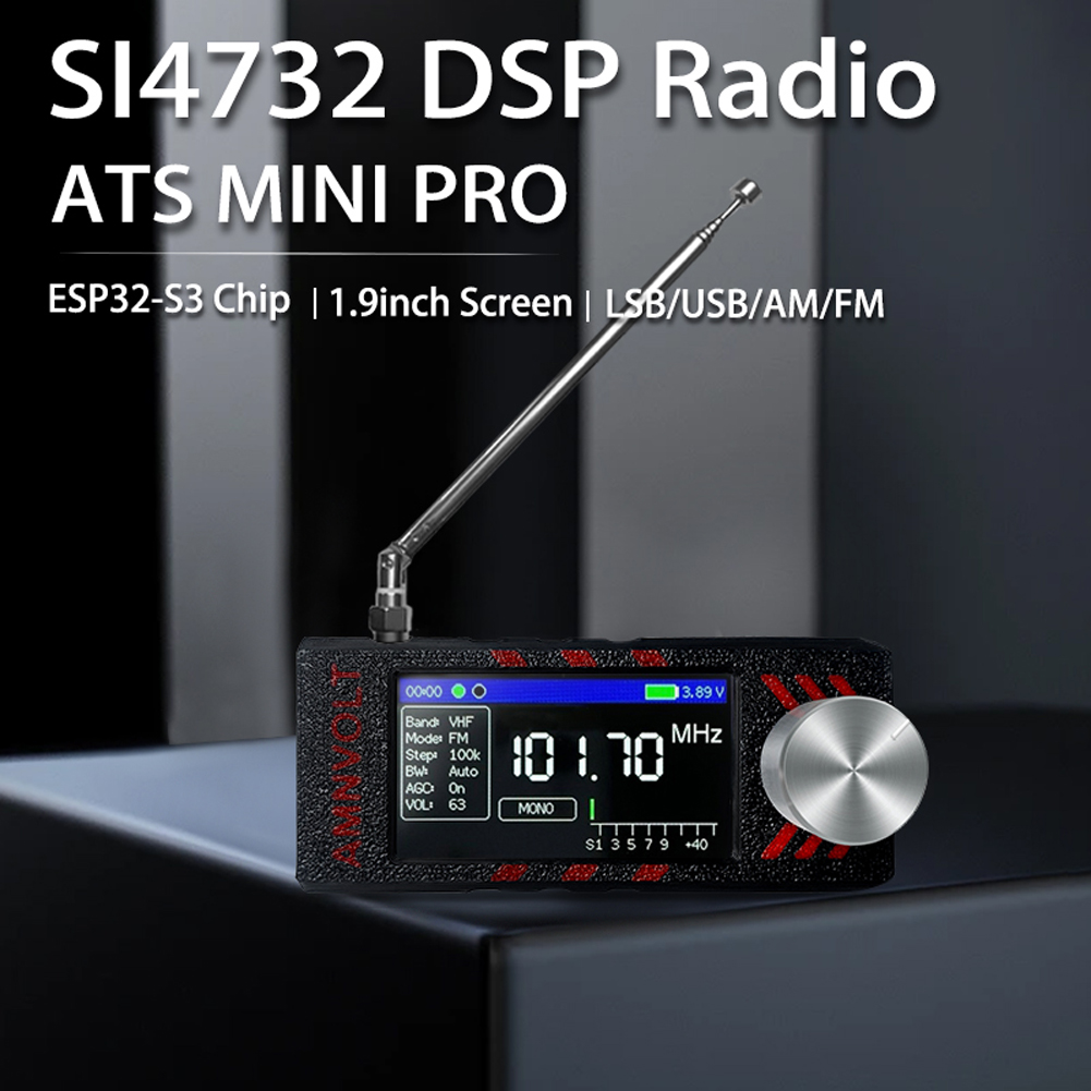 SI4732 0.5-108mhz LSB USB AM FM FM/AM Radio with A... – Vicedeal