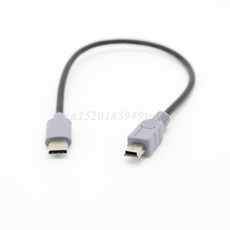 1m usb type c 3.1 hann til mini usb 5 pin b hann ... – Vicedeal