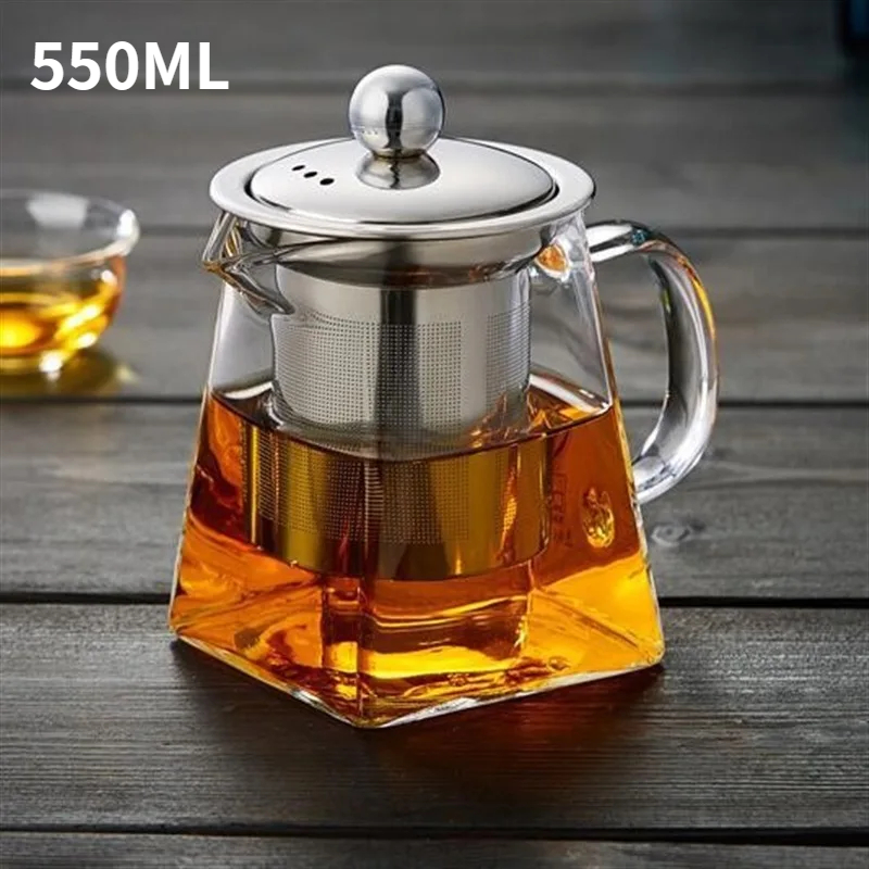 Glass Teapot with Infuser Tea Set Kettle Maker Inf... – Grandado