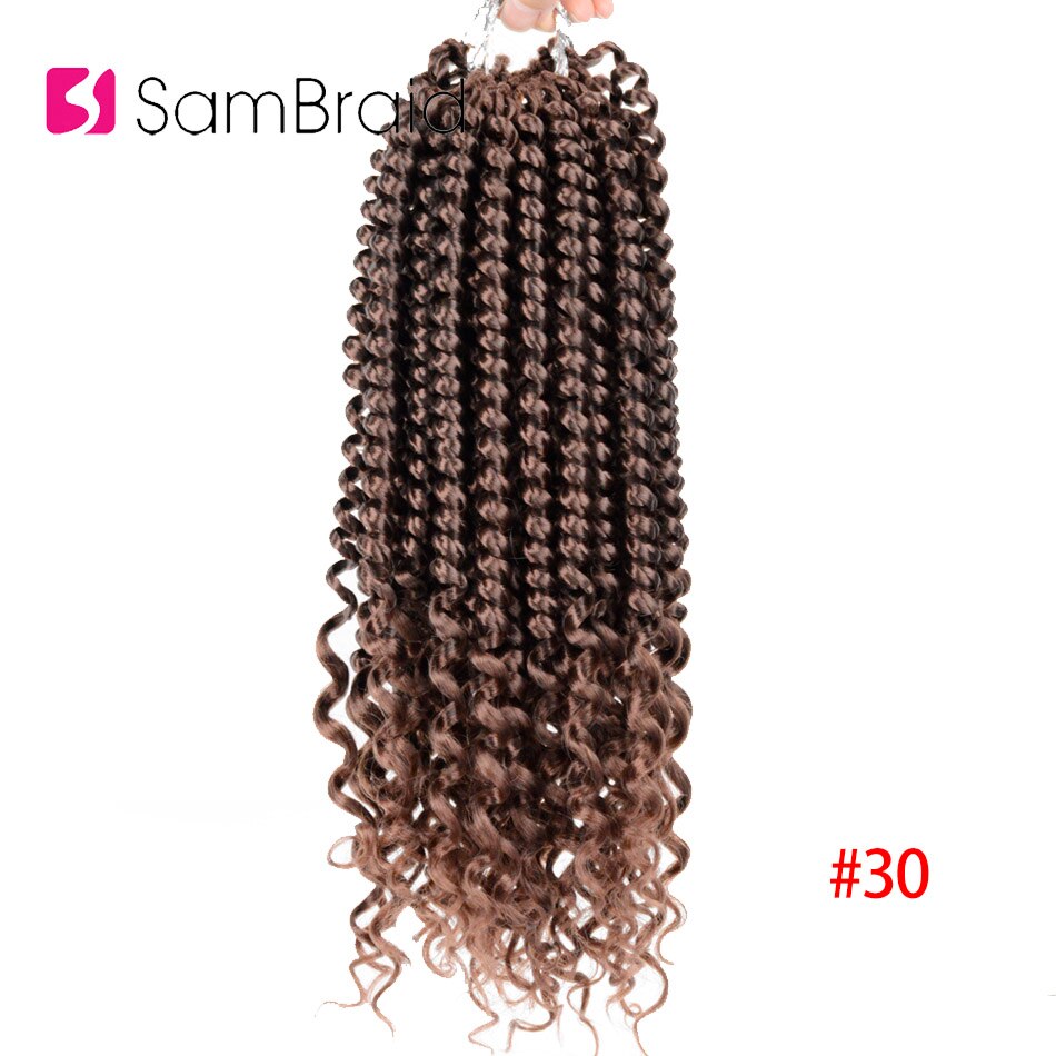 SAMBRAID 12 Inch Senegalese Spring Twist Hair Croc... – Grandado