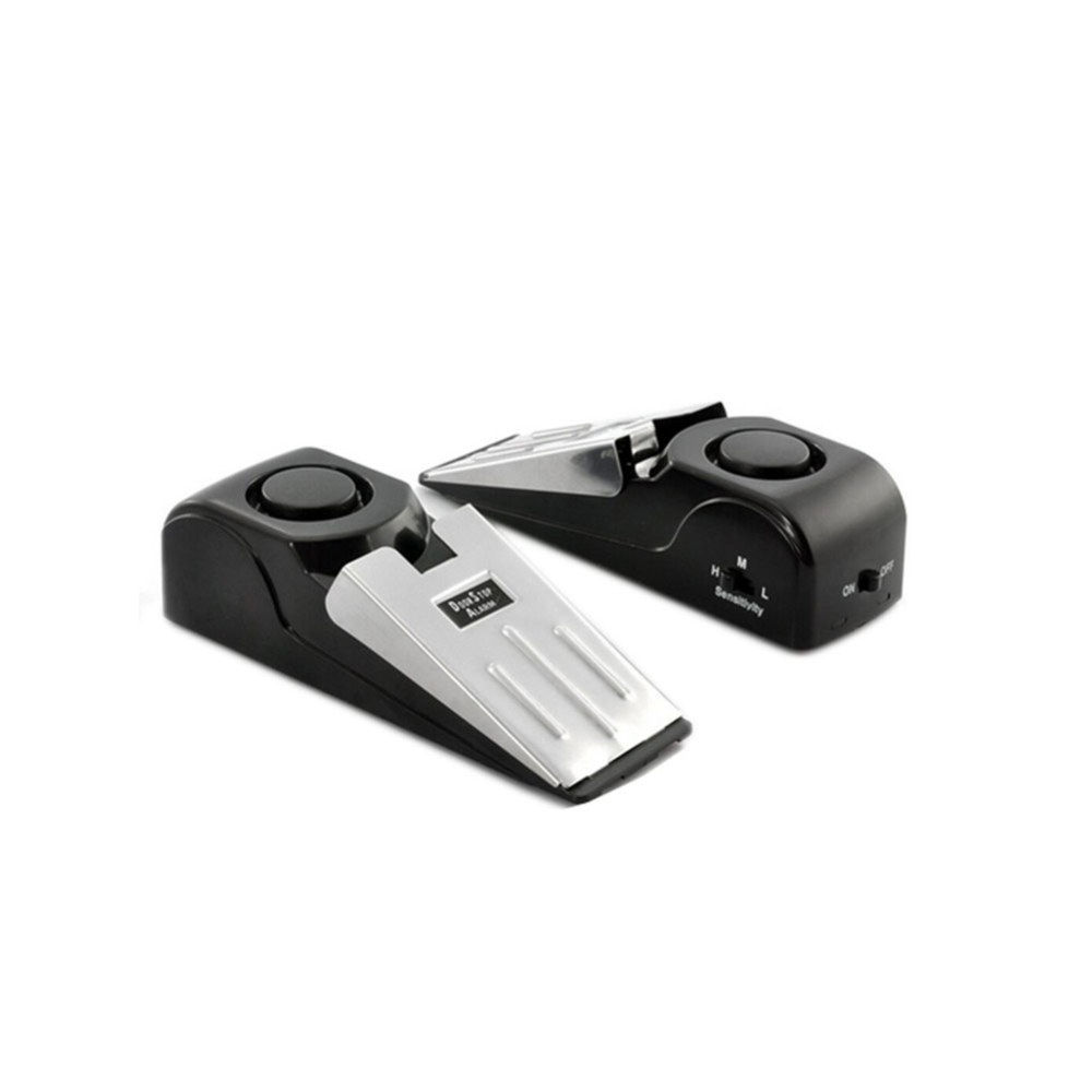 120dB Door Plug Burglar Alarm Wireless Home Travel... – Grandado