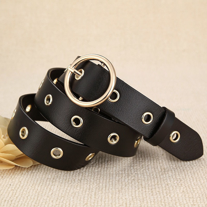 Neue frauen leder pin schnalle gürtel garten schna... – Vicedeal