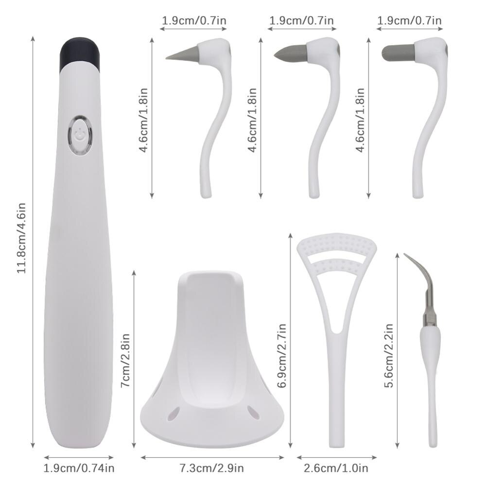 5 In 1 Electric Ultrasonic Sonic Cute Dental Scale... – Grandado