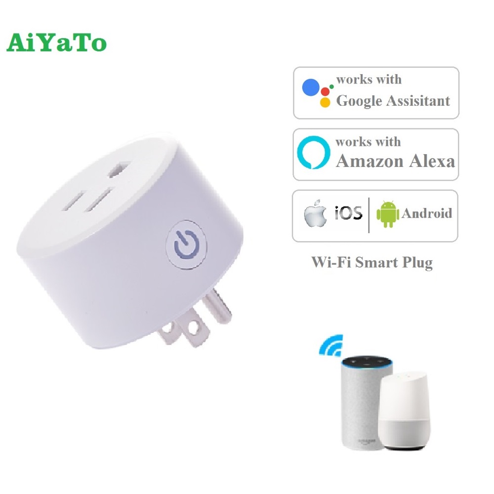 AiYaTo WiFi Smart Plug Socket Works with Apple Hom... – Vicedeal
