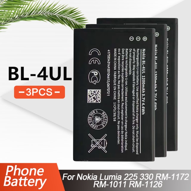 1200mAh BL-4UL BL4UL BL 4UL Lithium Replacement Ph... – Grandado