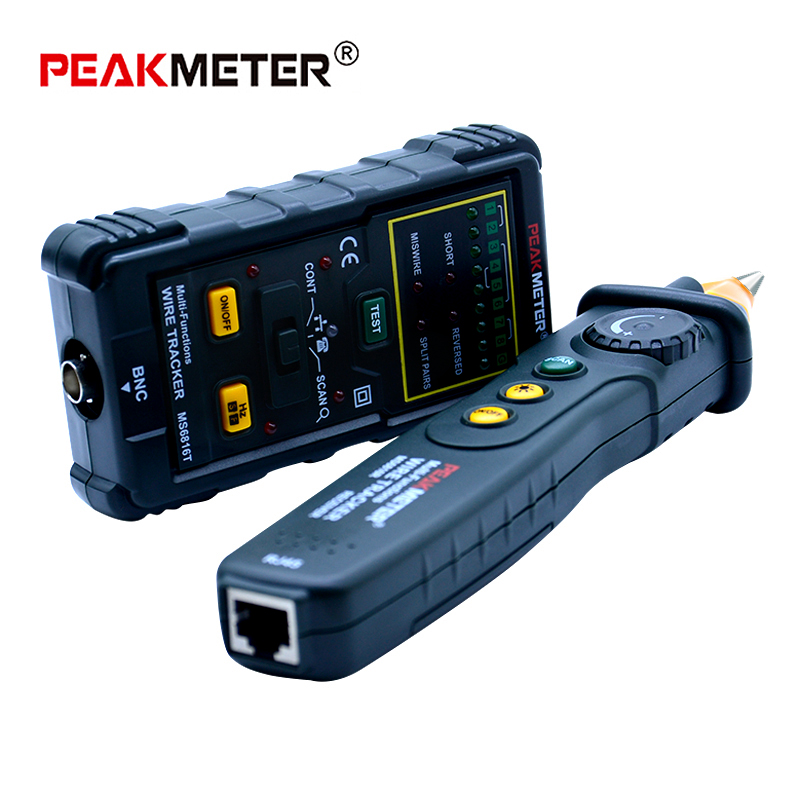PEAKMETER MS6816R Cable Wire Tracker Telephone Lin... – Grandado