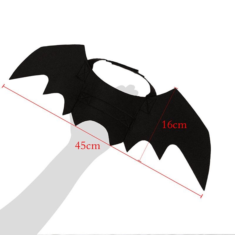 Pet Cloth Bat Wings Funny Cats Cosplay Costume Cat... – Grandado