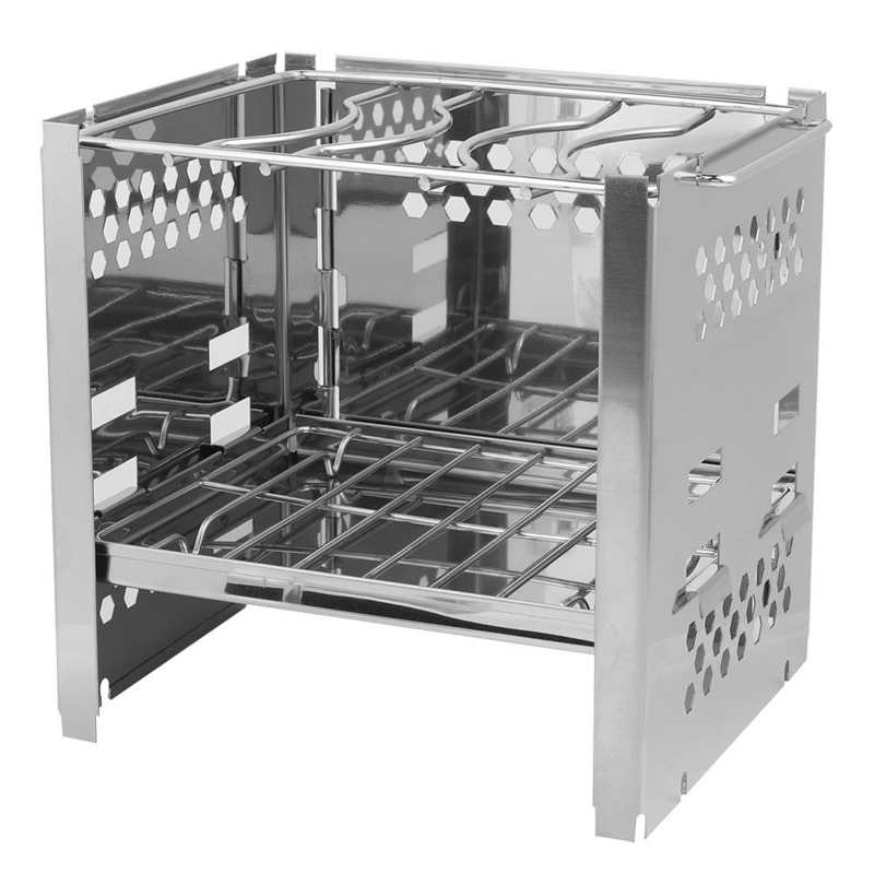 BBQ Oven Rack Mini Foldable Stainless Steel BBQ St... – Grandado