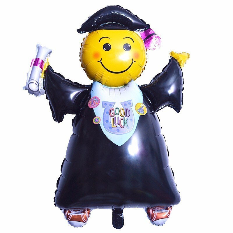 5 pcs Graduation Folie Ballonnen Afstuderen Cartoo... – Vicedeal