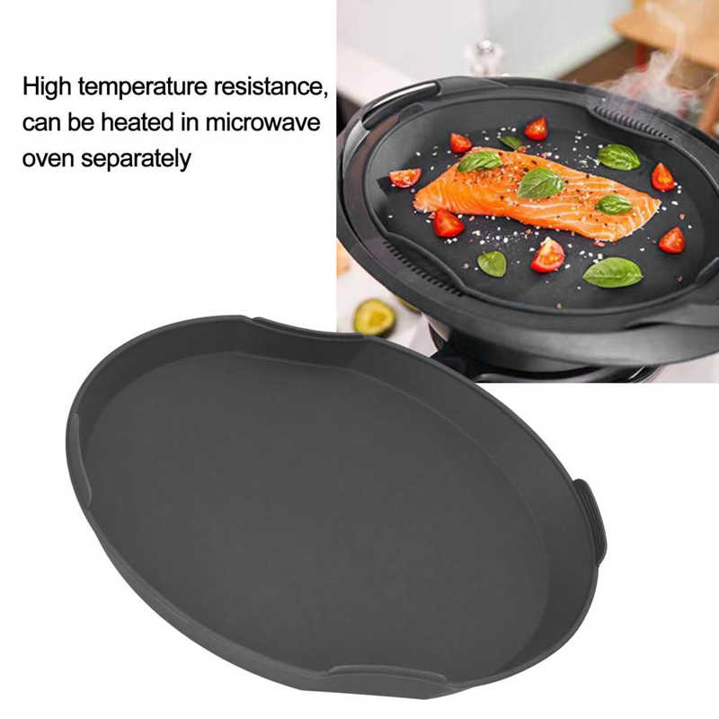 Silicone Pan Heat-Resistant Food Processor Heating... – Grandado