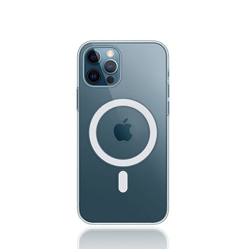 Transparante Magnetische Case Voor Iphone 12 Pro M... – Grandado