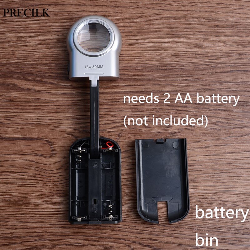 3X LED Folding Handheld Magnifier Loupe Desktop Ma... – Grandado