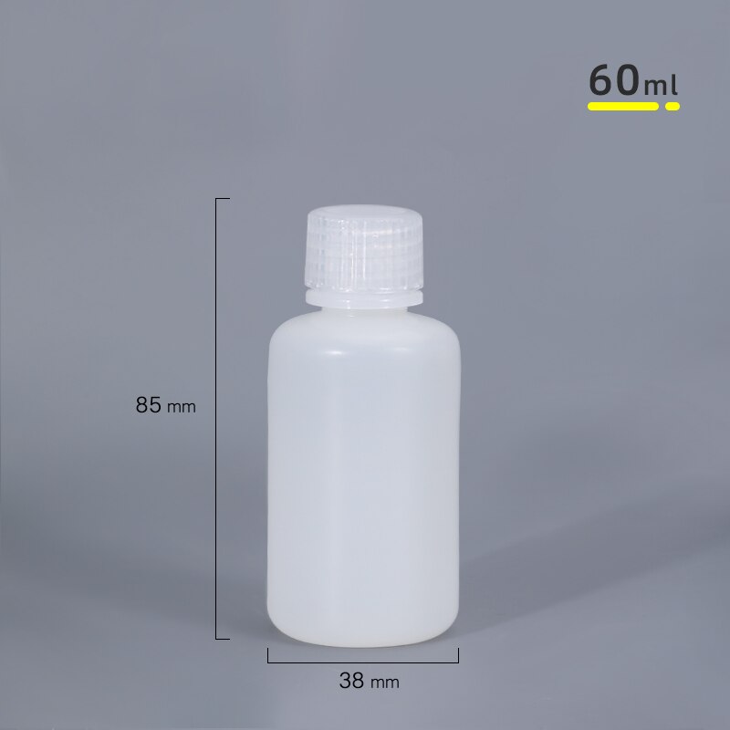 50PCS of 60ML Empty Refillable Round Plastic Bottl... – Grandado