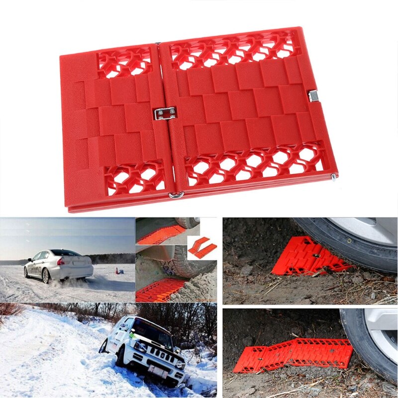 2 Pcs Escaper Traction Mats Tires Grip Tracks Car ... – Vicedeal
