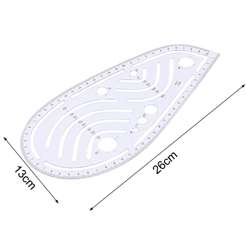 Plastic Sewing Square Curve Ruler Tailor Drawing C... – Grandado