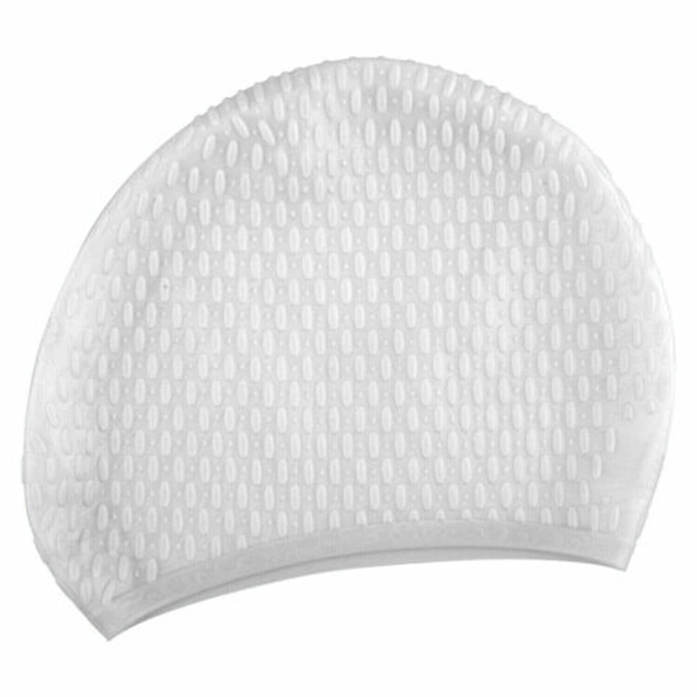 Adults Swimming Caps Men Women Long Hair Waterproo... – Vicedeal