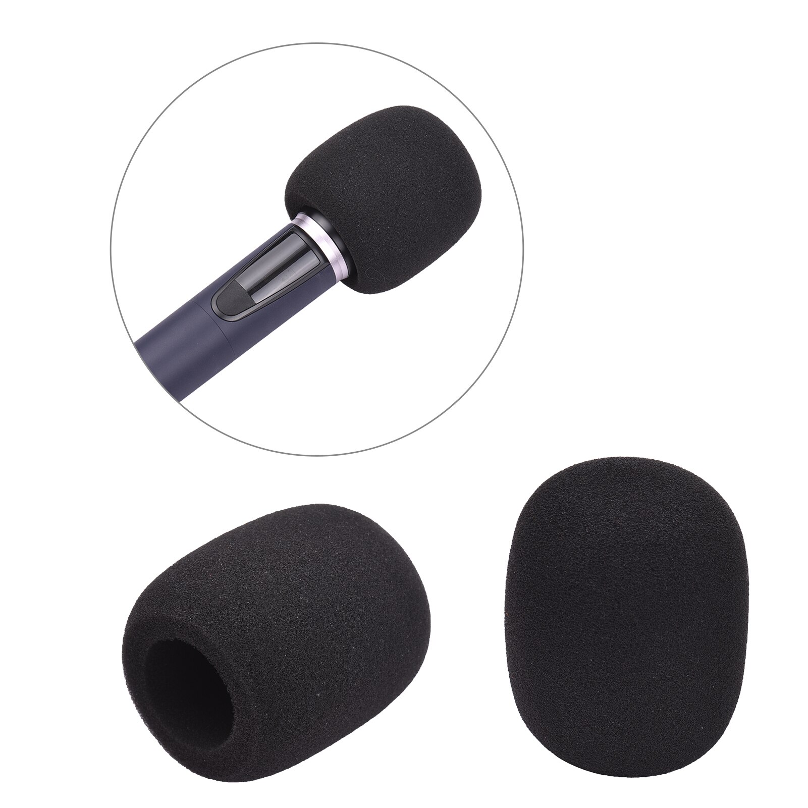 ammoon 10Pcs Microphone Foam Windshield Windscreen... – Grandado