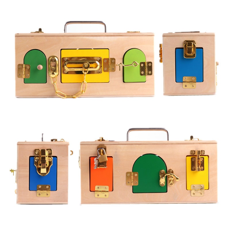 Preschool Education Daily Learning Unlock Toy Lock... – Grandado