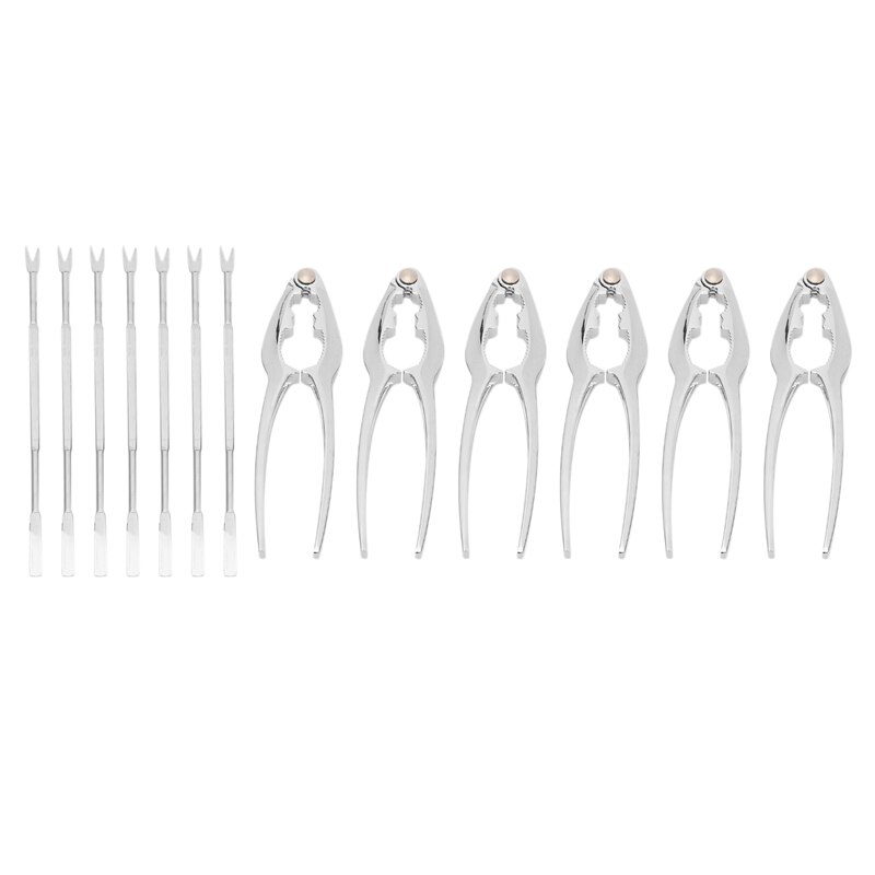 Seafood Tools Set Including 7 Forks and 6 Lobster ... – Grandado
