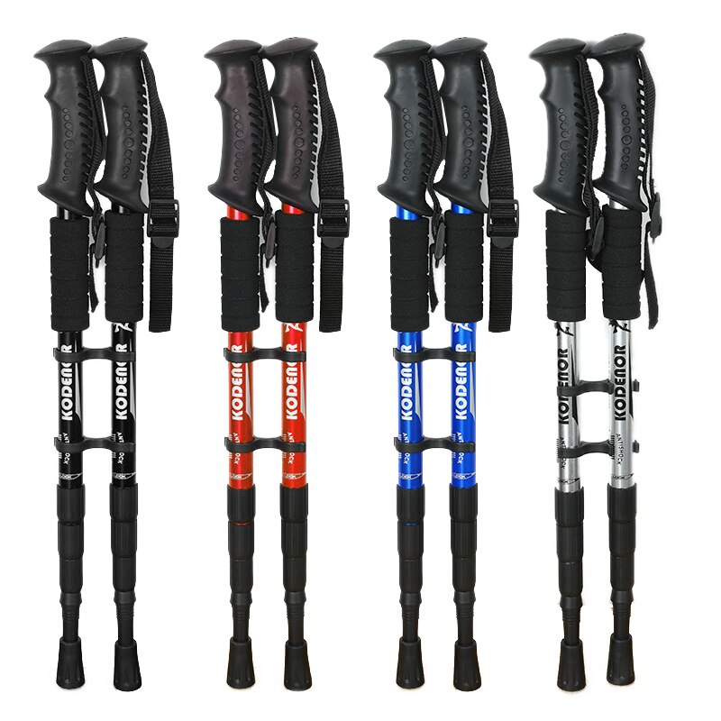 2 Teile/los Spazierstock Trekking Pole Teleskop No... – Vicedeal