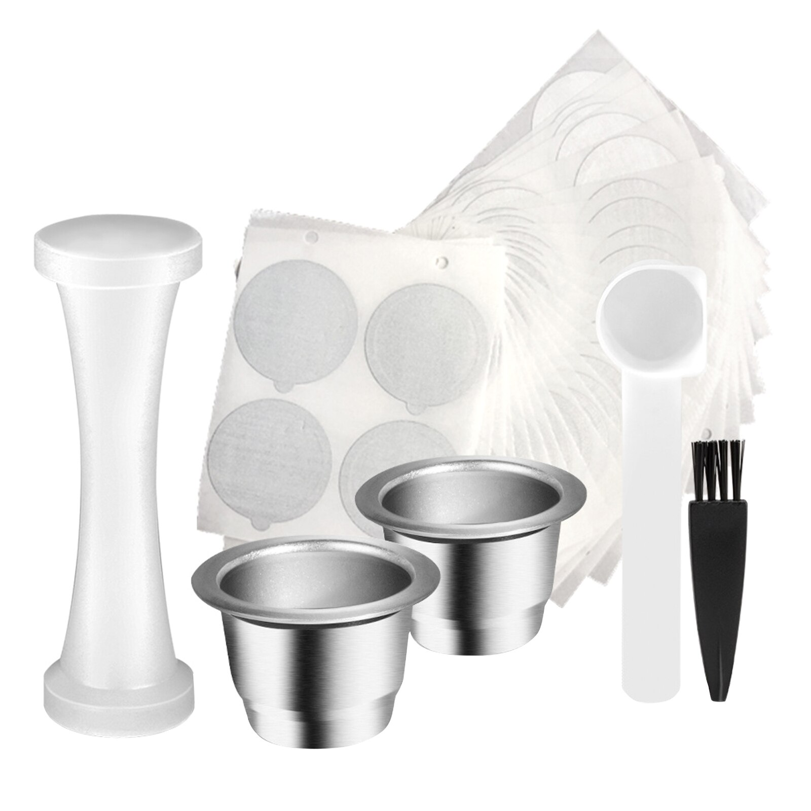 Stainless Steel Capsule Coffee Machine Filter Coff... – Vicedeal