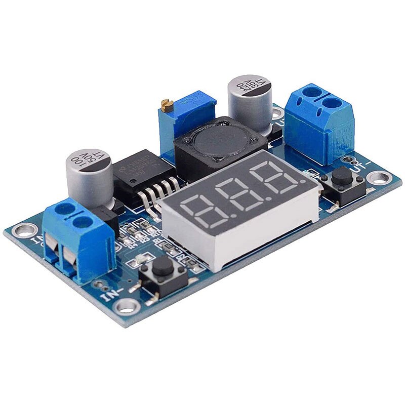 Módulo Buck ajustable 3 uds LM2596 DC-DC con panta... – Grandado