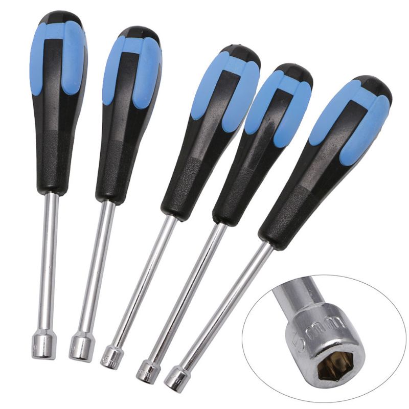 5mm 5.5mm 6mm 7mm 8mm CR-V Steel Socket Wrenches H... – Grandado