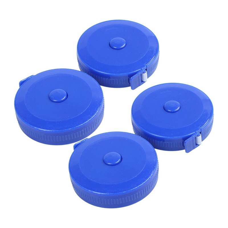 4Pcs Blue Round Retractable Tailors Measure Tape R... – Vicedeal