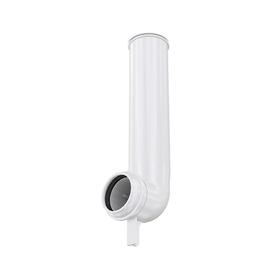 Ø50X90° CONCEALED CISTERN CLEAN WATER ELBOW 308 MM – Grandado