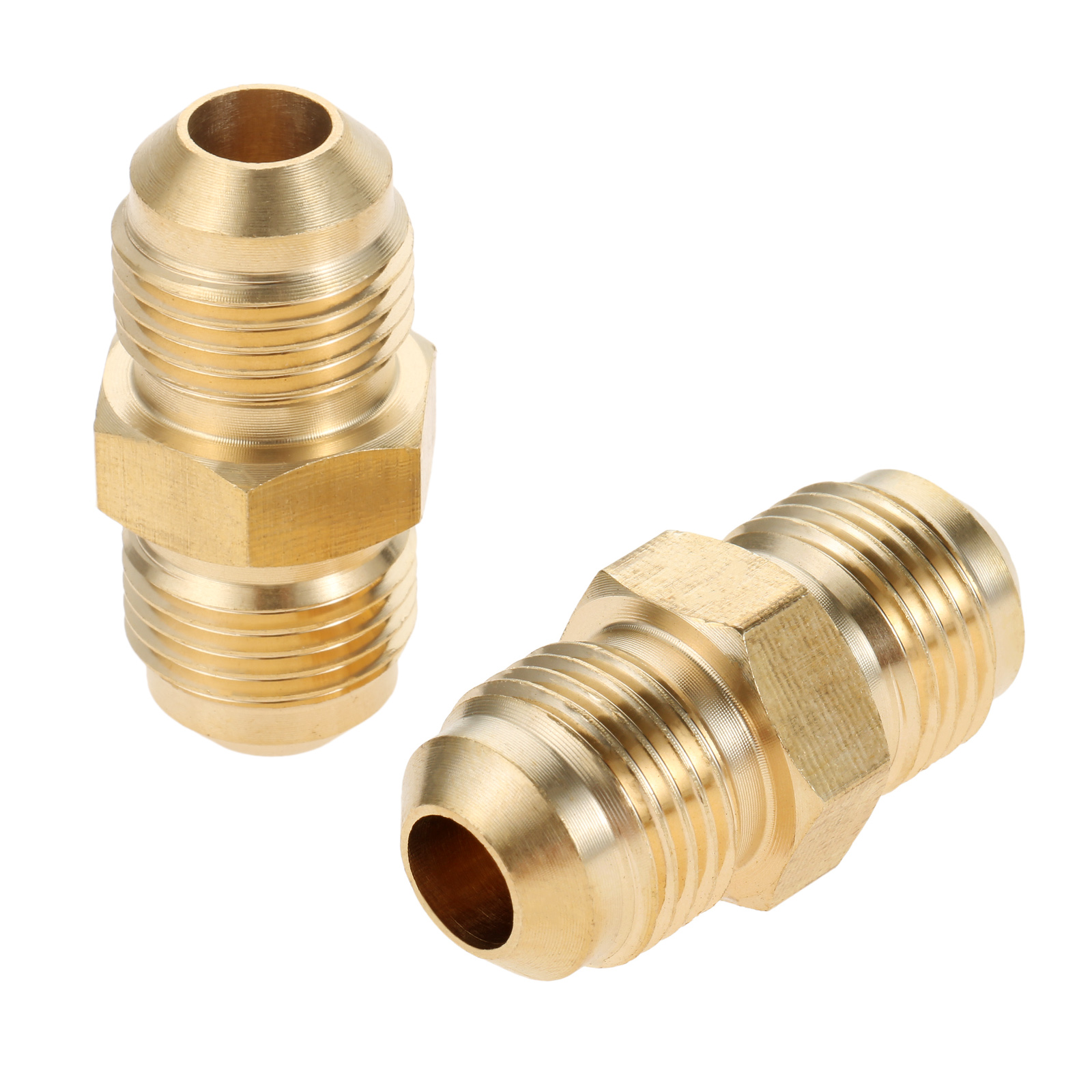2 Pcs 3/8" Male Flare Thread Coupling Fitting... – Grandado