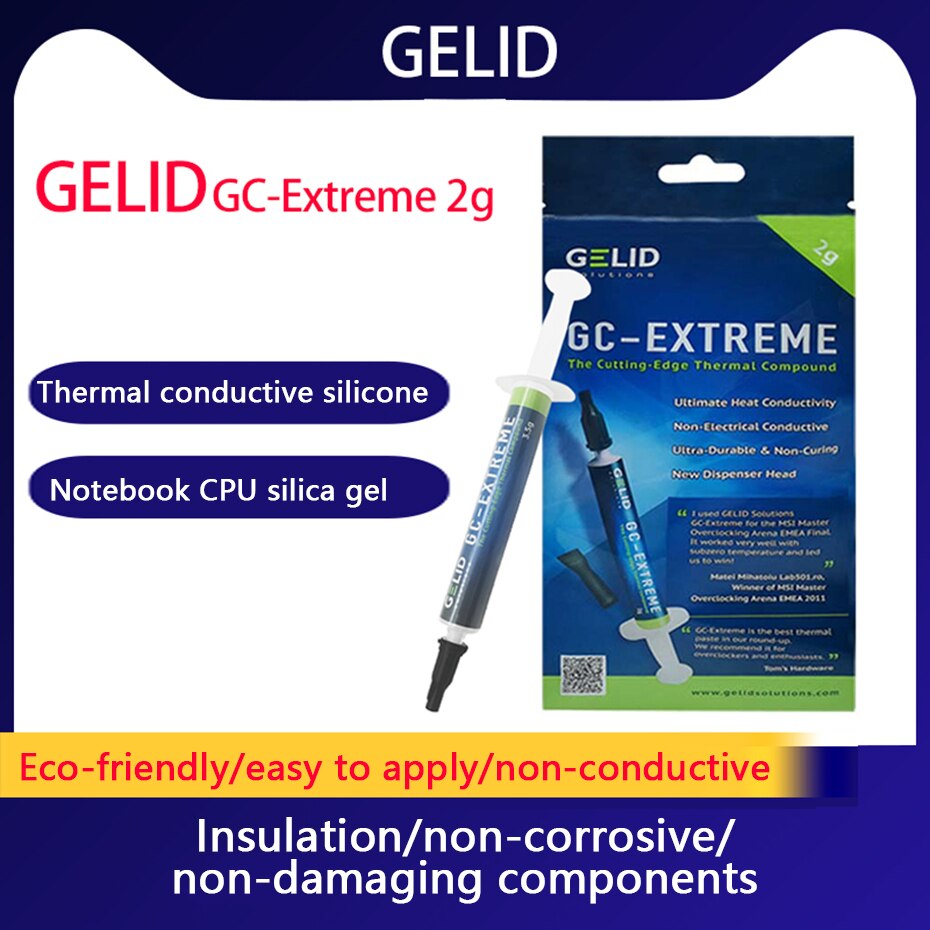 GELID GC-Extreme 1g/2g/3.5g/10g Thermal grease pas... – Vicedeal