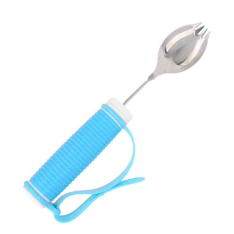 Stainless Steel Eating Aid Fork Spoon Anti Slip Ad... – Grandado