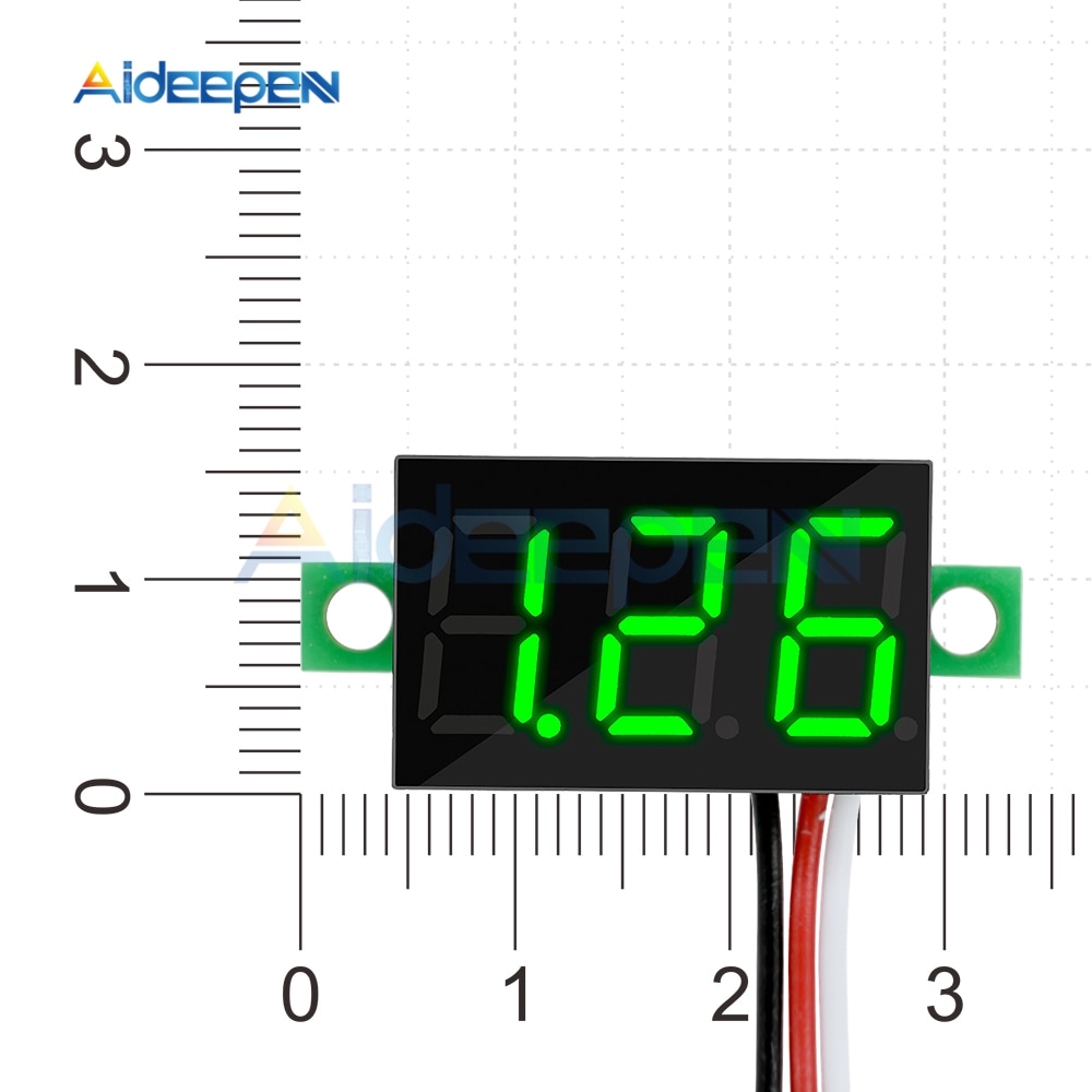 DC 0-30V 0.36 Inch Mini Digitale Voltmeter Voltage... – Vicedeal