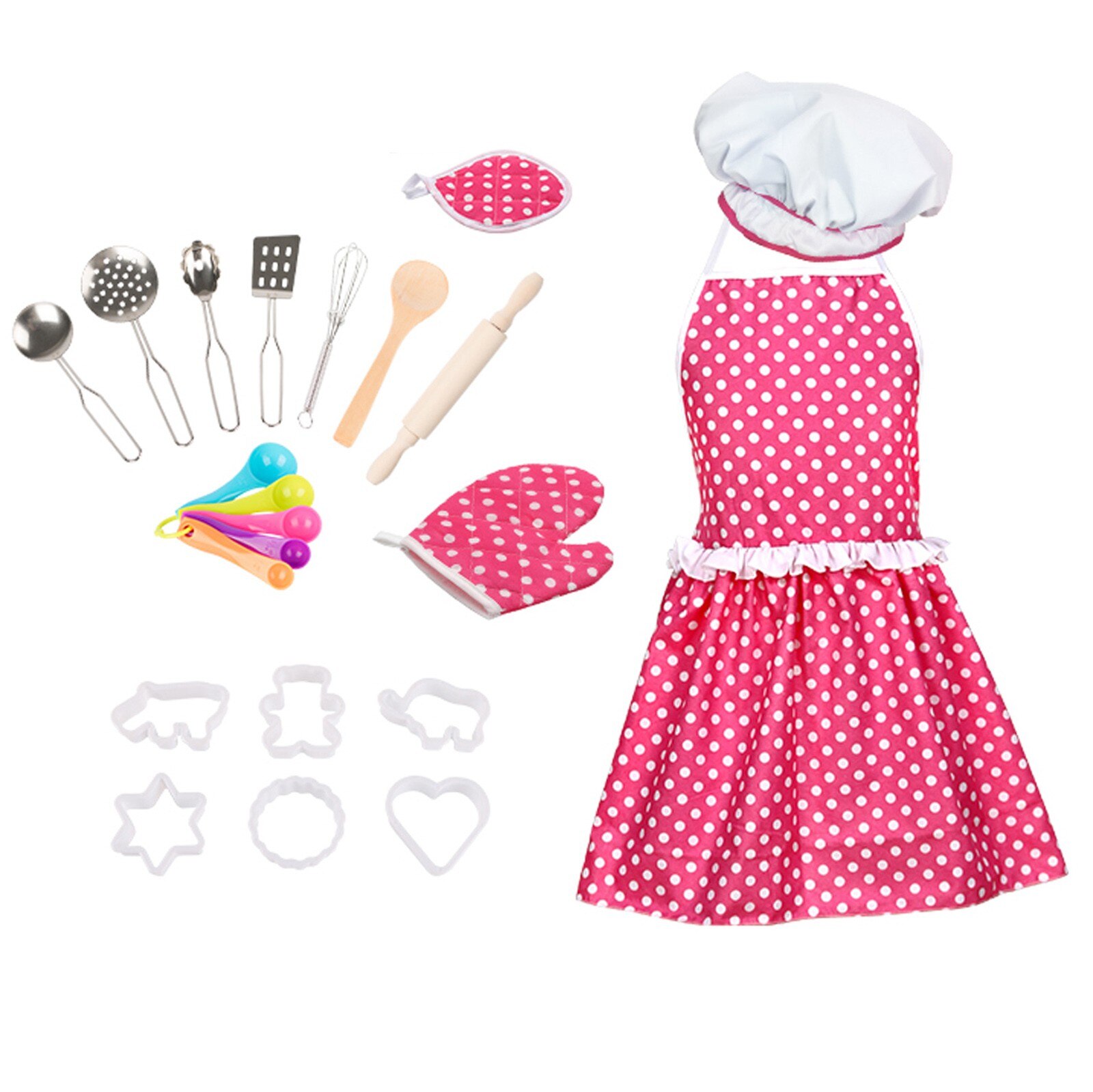 Chef Set For Kids Kitchen Cooking And Baking Kits ... – Grandado