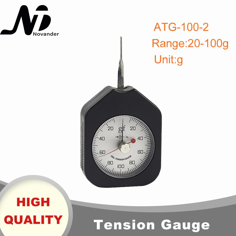 100g Dial Tension Gauge Analog Single Needle Doubl... – Vicedeal