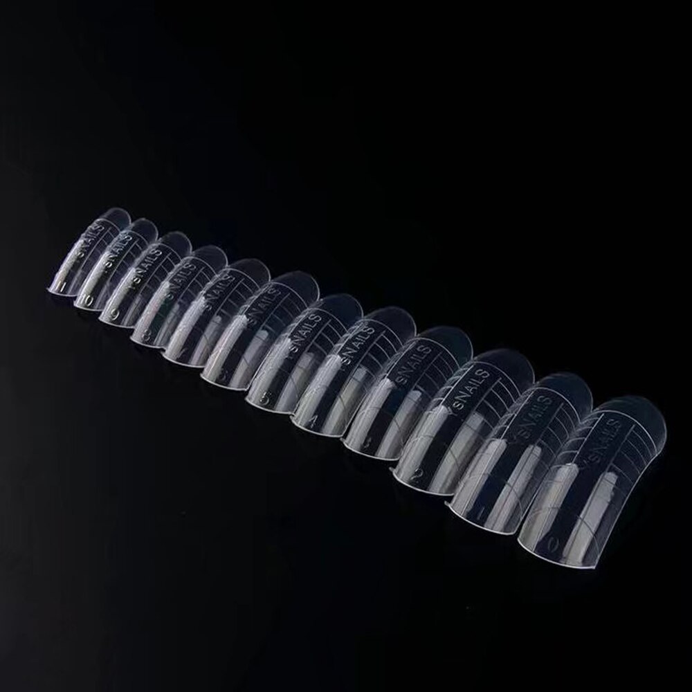120 pcs Dual System Nail Form for Acrylic and UV Gel 12 Sizes with ...