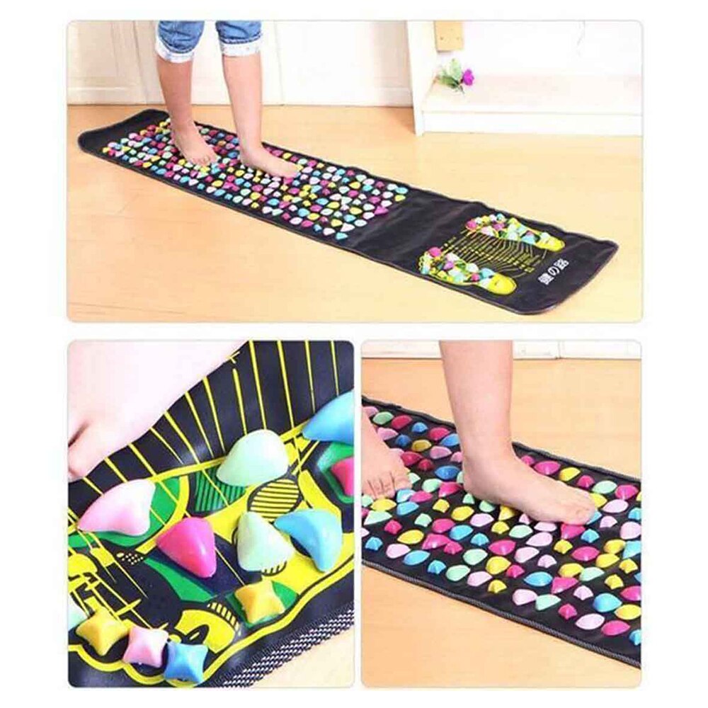 Foot Acupuncture Pad Rectangular Stone Road 2 In 1... – Grandado